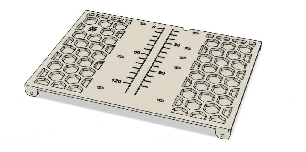 V0 MidPanel HexPattern - Printable Voron User Mods - Team FDM
