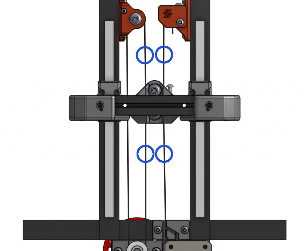 V0.1 Movable Pulley Z - Printable Voron User Mods - Team FDM