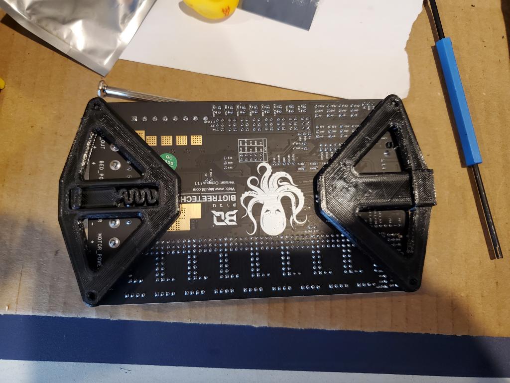 BTT Octopus DIN Vertical Mount - Printable Voron User Mods - Team FDM