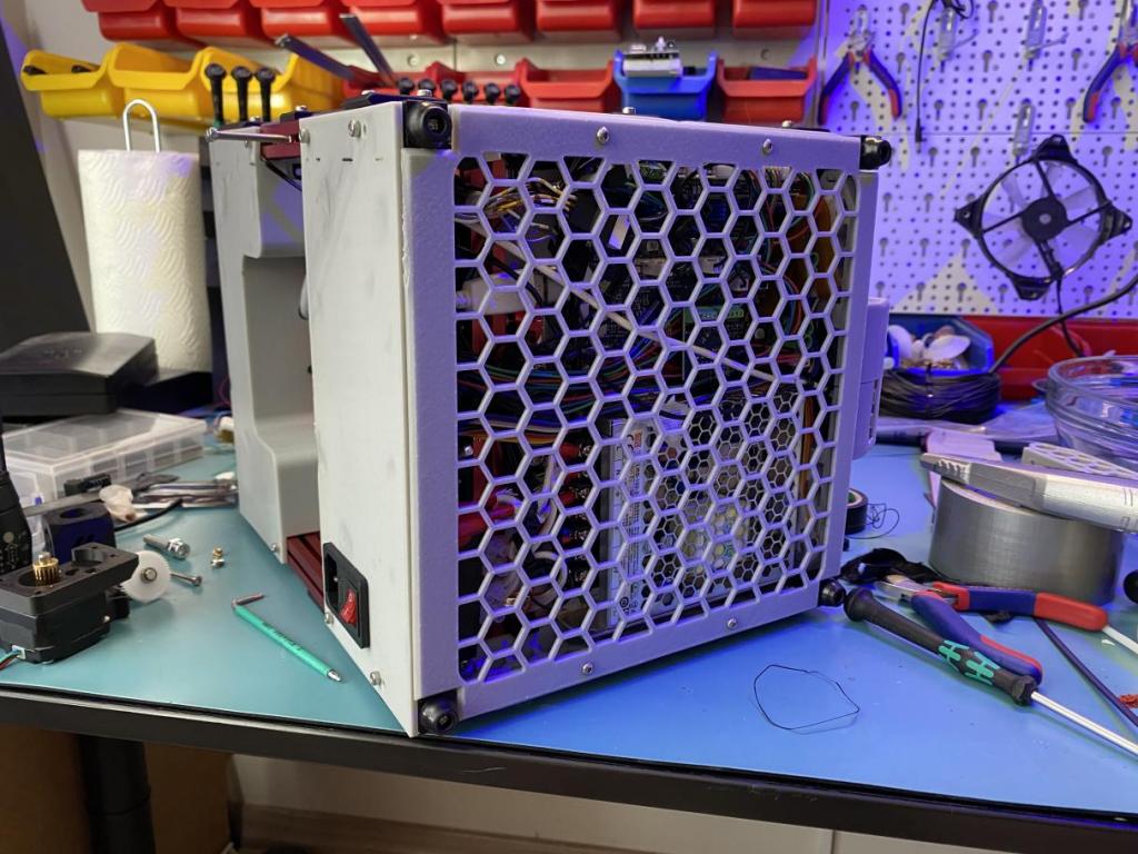 V0 Electronic Panel - Printable Voron User Mods - Team FDM