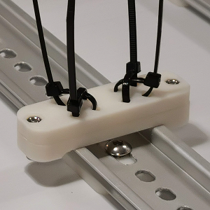 Voron 2.4 Cable Tie Mount for DIN Rail - Printable Voron User Mods ...