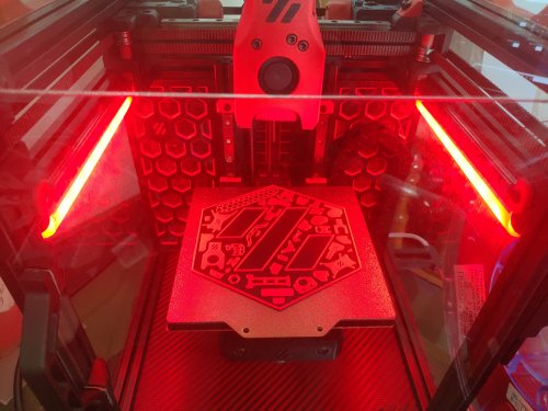 Voron Parts Logo for your VORON V0.1 - Printable Voron User Mods - Team FDM