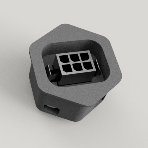 Input Shaper Skirt Connector - Printable Voron User Mods - Team FDM