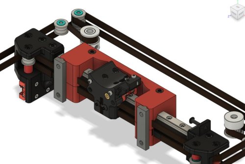 V0 Belts Holder - Printable Voron User Mods - Team FDM