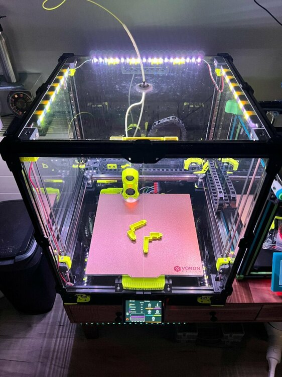 Extra Neopixel LED string next to Stealthburner LEDs from Octopus 1.1 ...