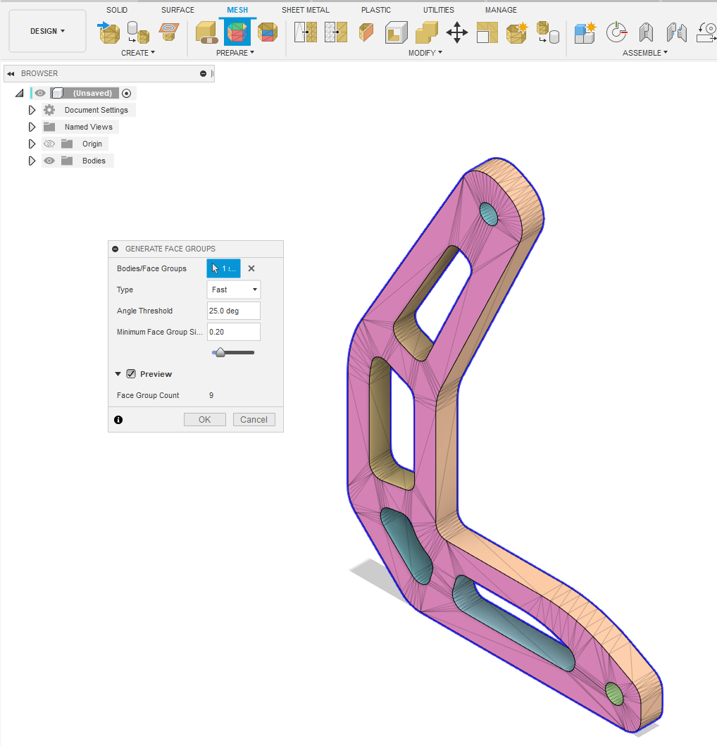 Lets Convert And Stl Into An Editable Solid Model In Fusion 360 Cad Fusion 360 Tutorials
