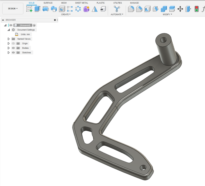 Let's convert and STL into an Editable Solid Model in Fusion 360 - CAD ...