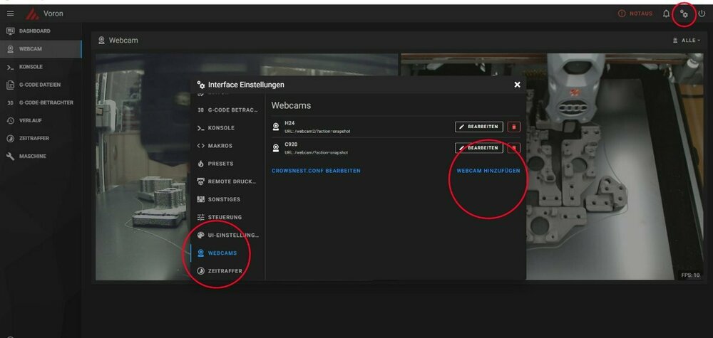 Can't figure out how to activate my webcam. - General Discussion - Team FDM