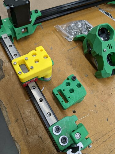MGN 12 Y rail mod for Trident gantry - Printable Voron User Mods - Team FDM