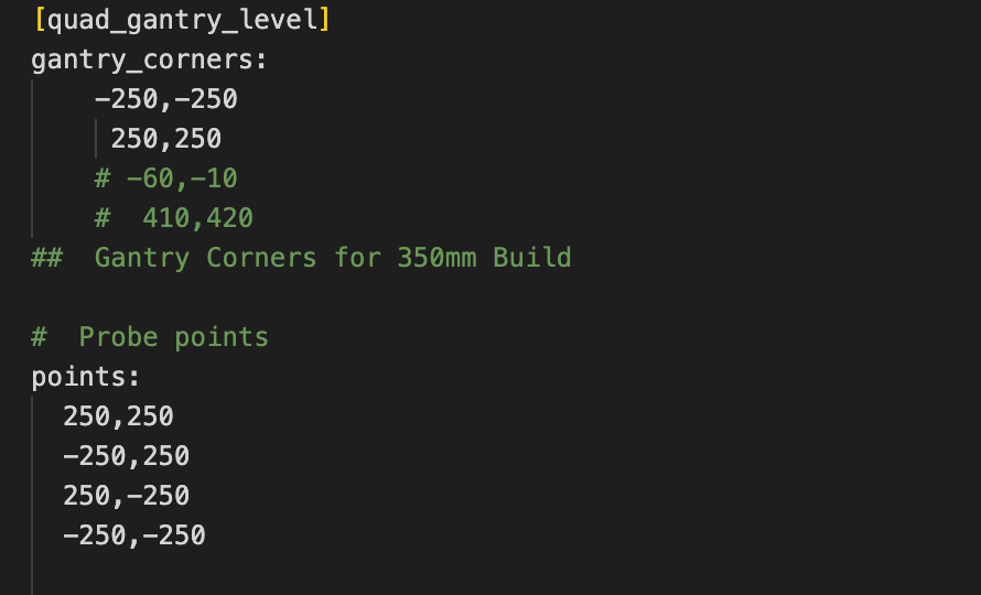 Quad_Gantry_Level error - Voron 2 - Questions - Team FDM