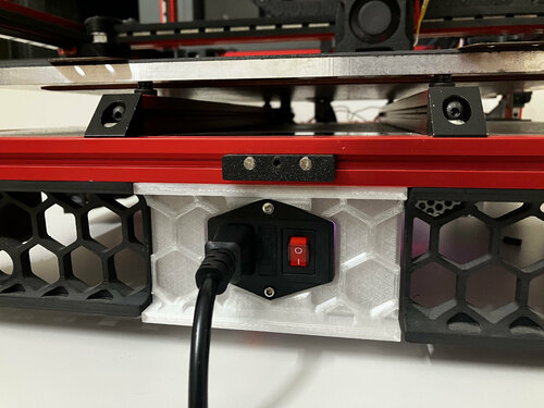Front Power Inlet - Printable Voron User Mods - Team FDM