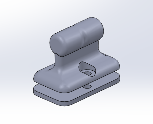 Deck Panel Lifting Handle - Trident with Inverted Electronics ...