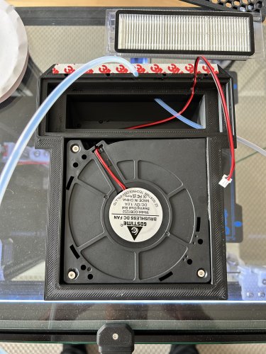 JetPack | Carbon Filter + HEPA incl. 12032 Radial Fan - Printable Voron ...