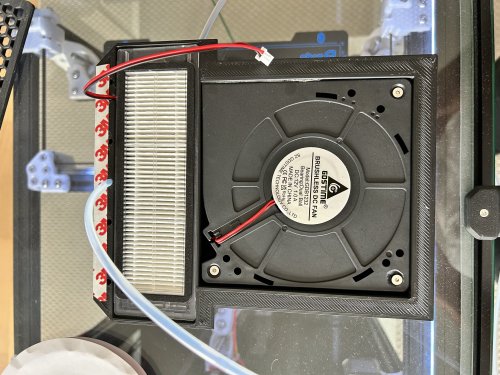 JetPack | Carbon Filter + HEPA incl. 12032 Radial Fan - Printable Voron ...