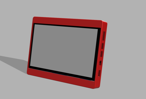 Waveshare 7 Inch (H) Display Frame - Printable Voron User Mods - Team FDM