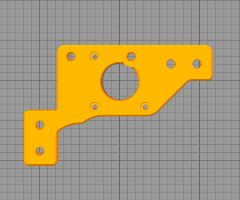 2040 A B Drive Brackets Trident - Printable Voron User Mods - Team FDM