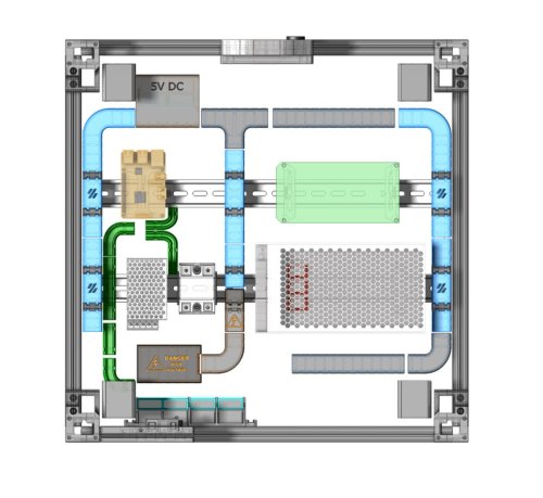 Remix of RyanDam's Cable Management Duct for Voron Printers - Printable ...