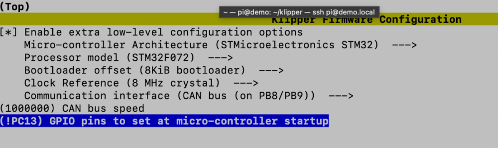 Canbus - Octopus Canboot and Mellow Fly SHT36v2 - Programming - Team FDM