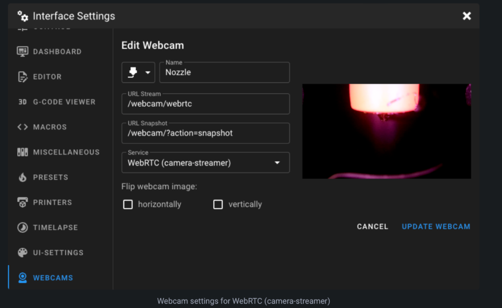 Mainsail USB Camera Question - Frequently Asked Questions - Team FDM