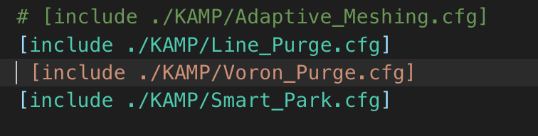 Need help configuring KAMP - Frequently Asked Questions - Team FDM