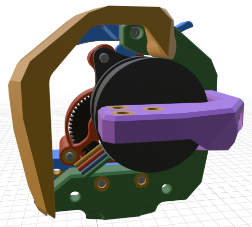 Sherpa Micro Vz RIDGA + CW2 Module - Printable Voron User Mods - Team FDM