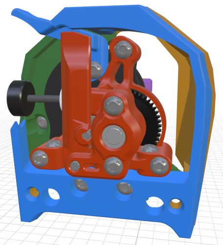 Sherpa Micro Vz RIDGA + CW2 Module - Printable Voron User Mods - Team FDM