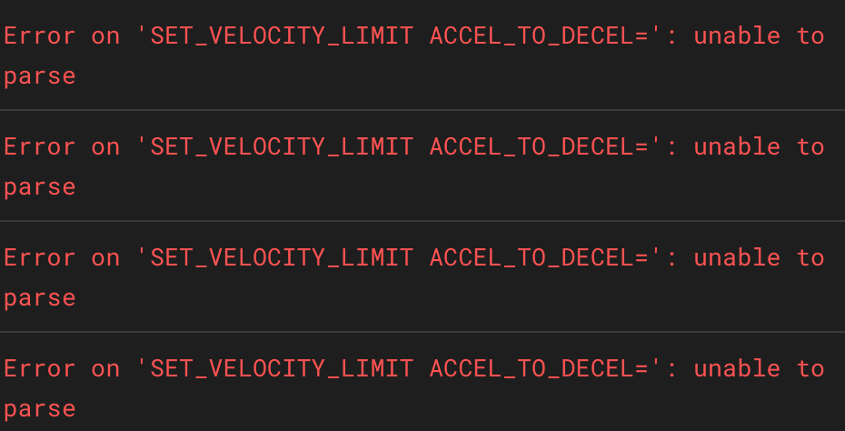 Error after update - General Discussion - Team FDM