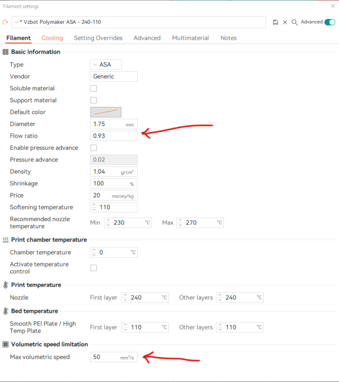 Orca slicer flow rate change - Slicers and Print Troubleshooting ...