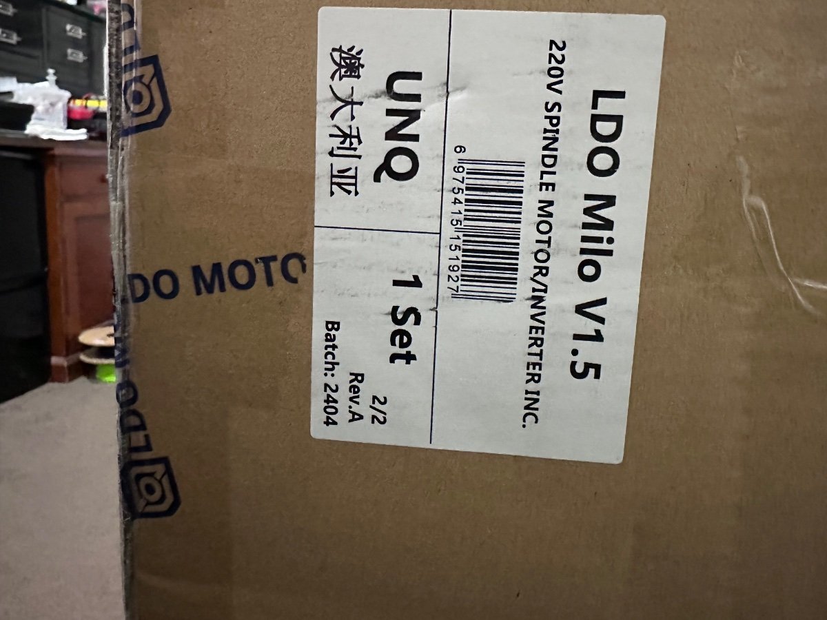 Milo 1.5 CNC LDO Kit unboxing. - General Discussion - Team FDM