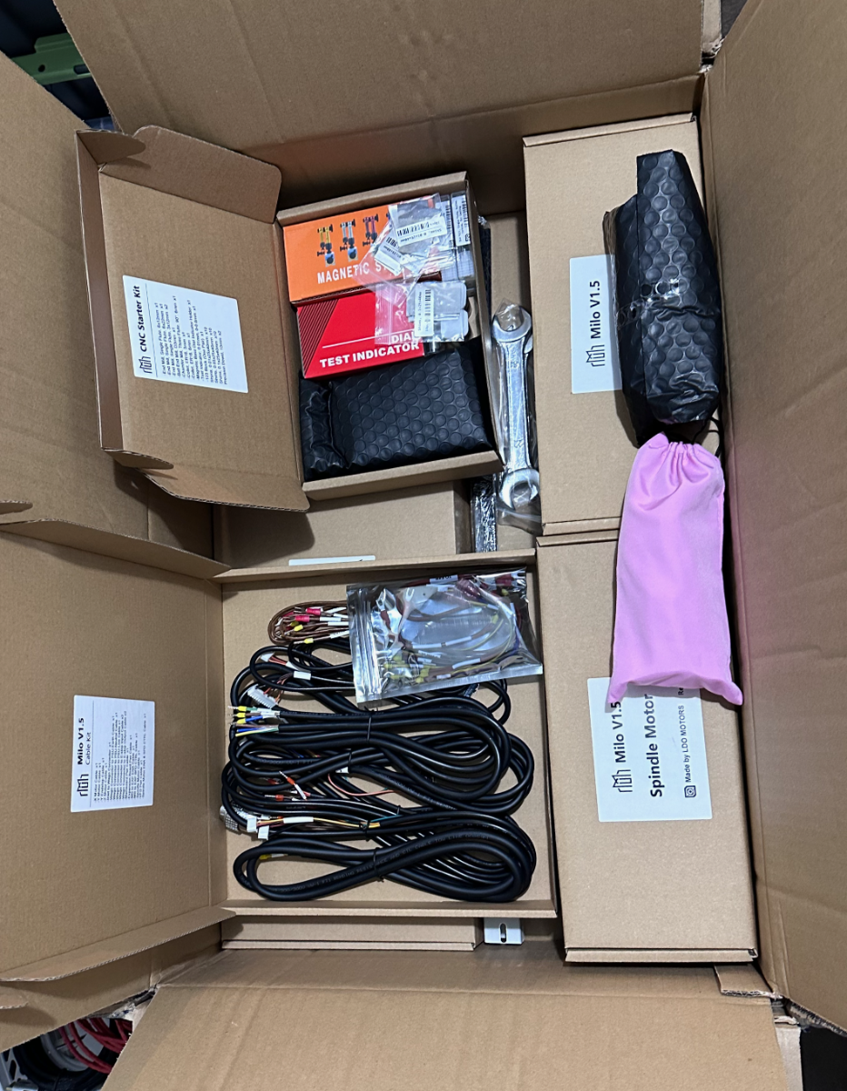 Milo 1.5 CNC LDO Kit unboxing. - General Discussion - Team FDM