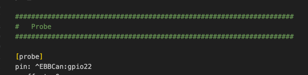 First Voron Build and stuck on: Klipper reports: ERROR Unknown pin chip name 'Probe' - Voron 2 ...