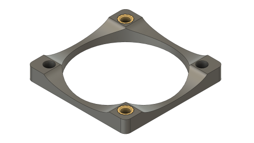 Voron 2.4 A/B Motor Fan Mount - Printable Voron User Mods - Team FDM
